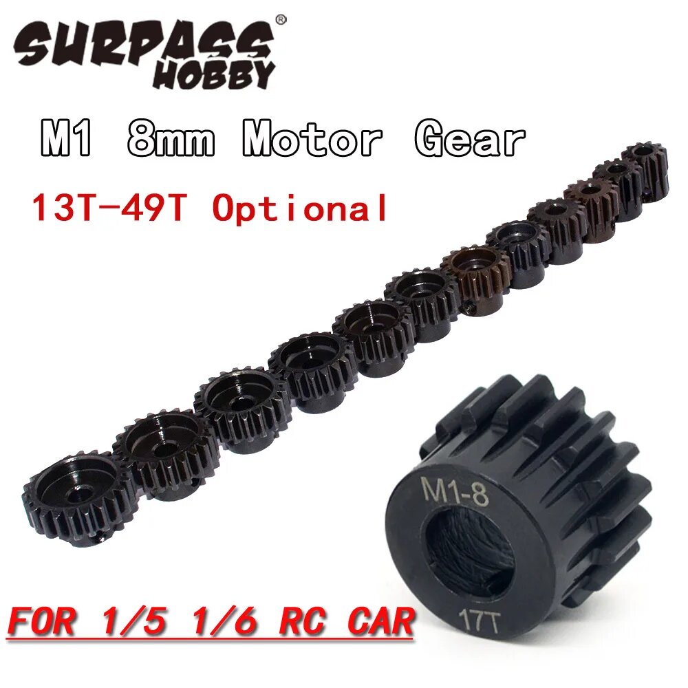 Шестерня редуктора SURPASS HOBBY M1 8мм 23T