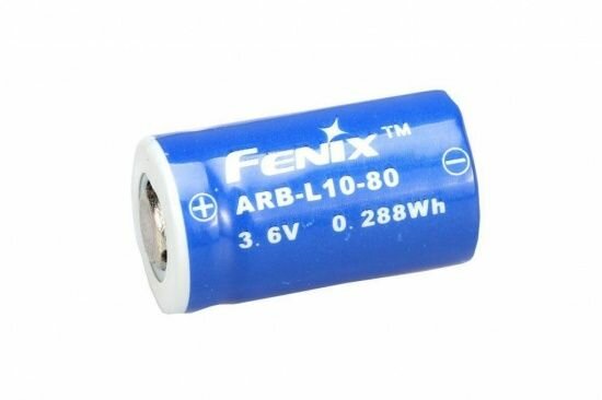 Аккумулятор Fenix ARB-L10-80 (тип 10180) Li-ion 80 mAh