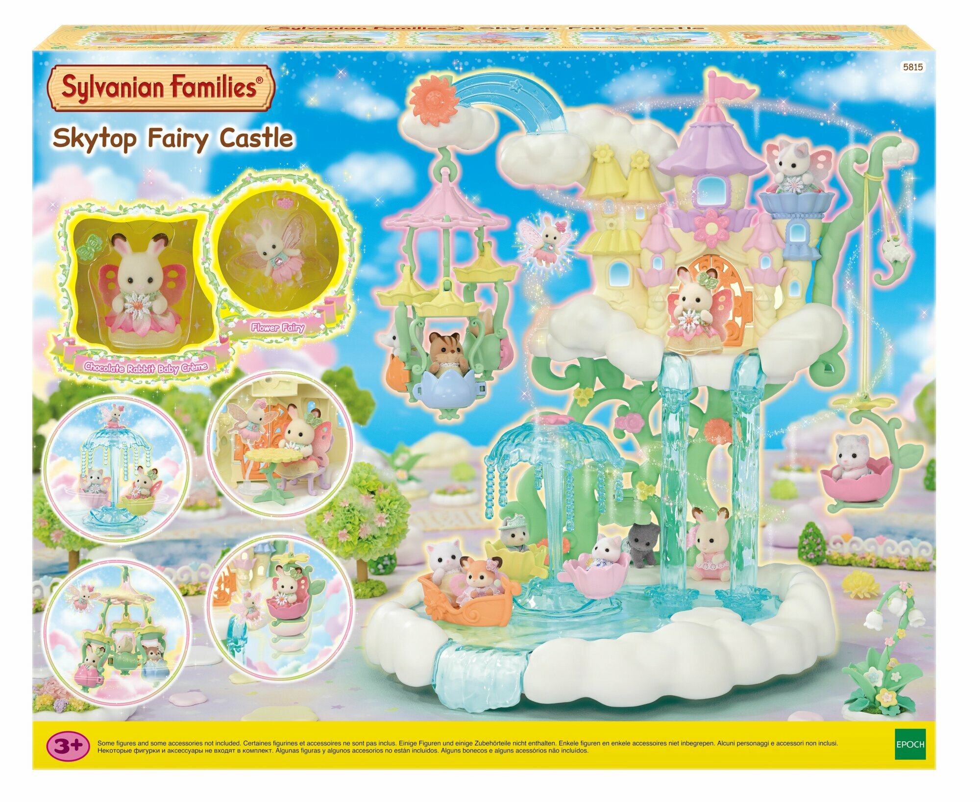 Игровой набор Sylvanian Families "Небесный сказочный замок", для детей