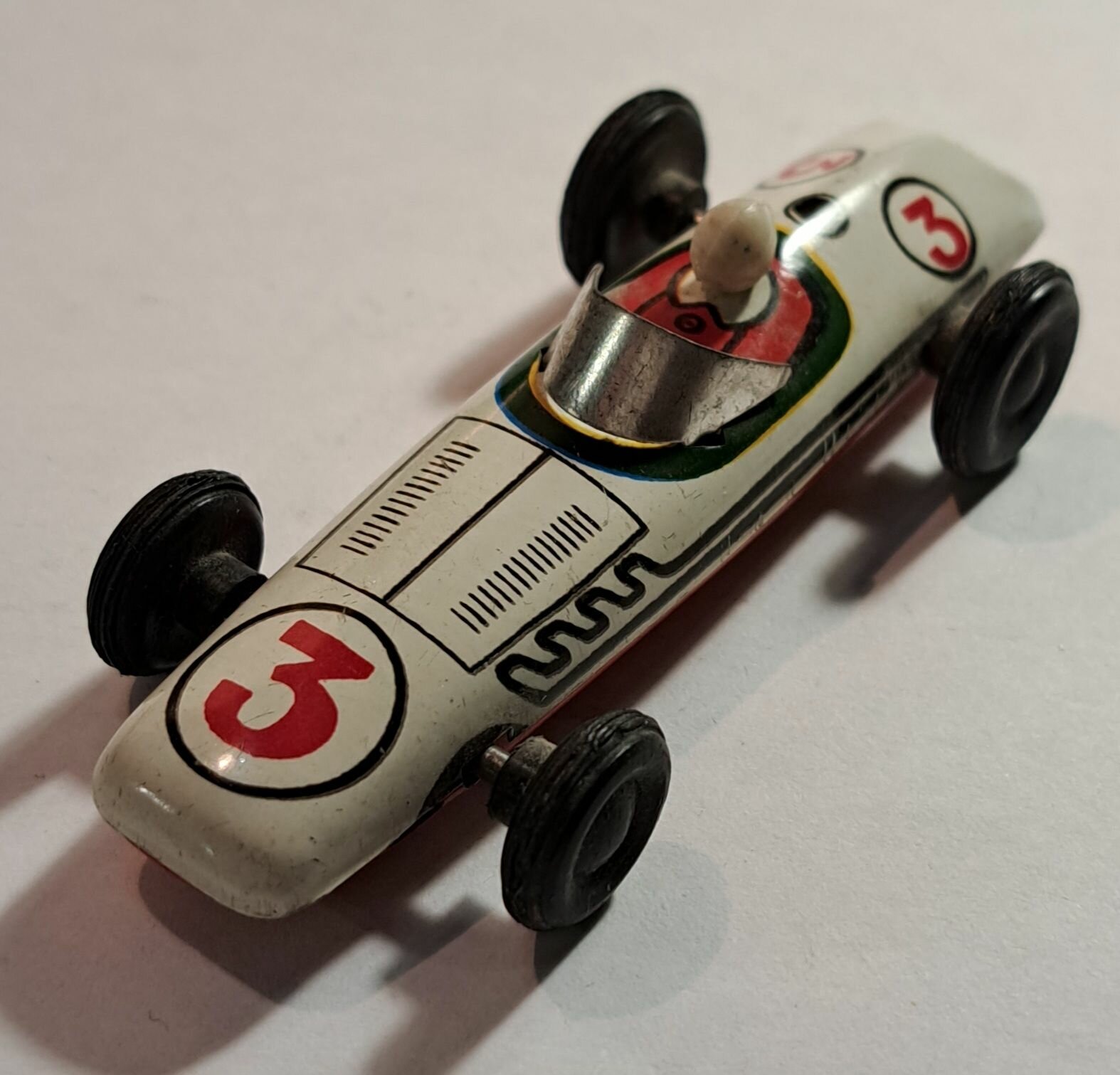 Игрушечная гоночная машинка MSB bolide уникальный коллекционный предмет DDR - Япония №2