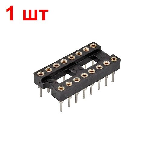 Панелька цанговая SCSM-16 1 шт. ширина-10,16мм шаг-2,54мм