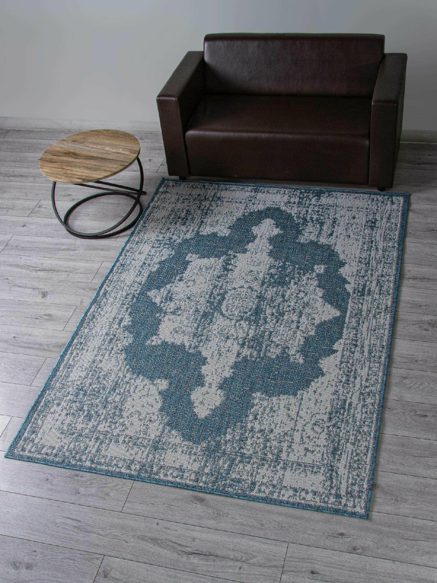 Ковер на пол на кухню в гостиную 160х230 см современный безворсовый 403885 Kover-Russia