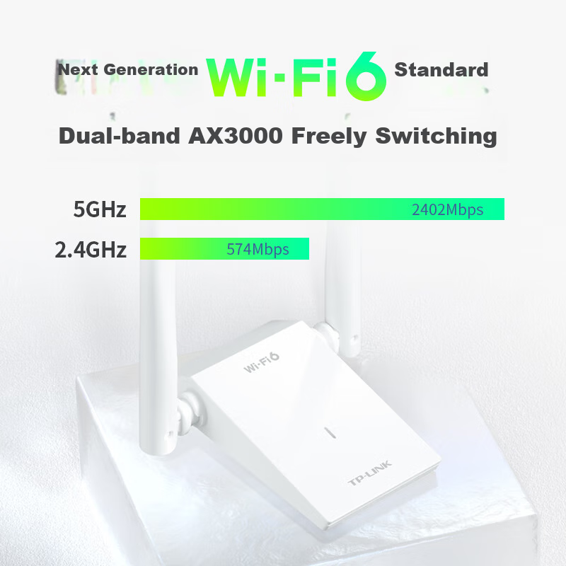 TP-LINK WiFi 6 Gaming AX3000 Wireless Network Card Gigabit 5G Dual Band Desktop Laptop WiFi Receiver XDN9000H Plug and Play Version