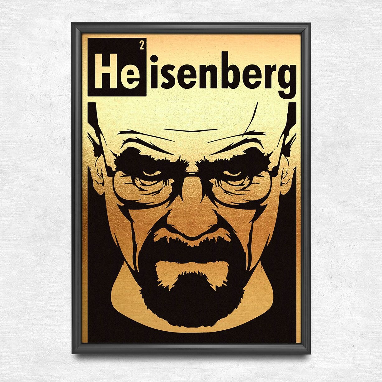 Постер Во все тяжкие / Плакат Breaking Bad Уолтер Уайт / Хайзенберг картина на стену
