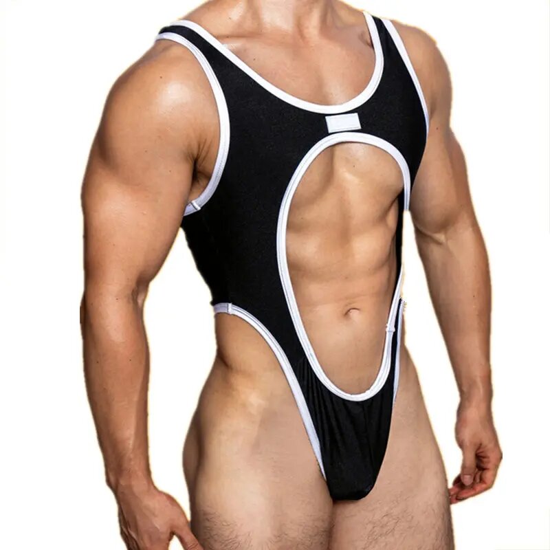 Мужской утягивающий боди Tauwell L, Black