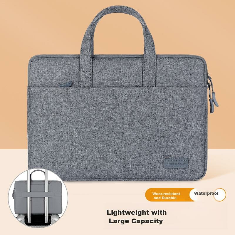 BRINCH Laptop Bag 15/16 Inch Business Lightweight Travel Bag for Xiaomi, Apple, Huawei Notebooks