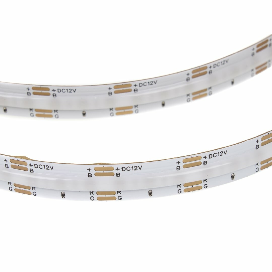 Светодиодная лента COB, 648 chip/m, RGB, 12V, 15W/m, P10, IP20, A255
