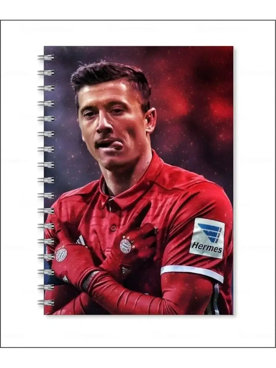 Тетрадь Роберт Левандовский, Robert Lewandowski №2, А5