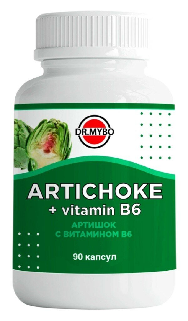 DR MYBO артишок С витамином В6 N90 капс массой 0,34г