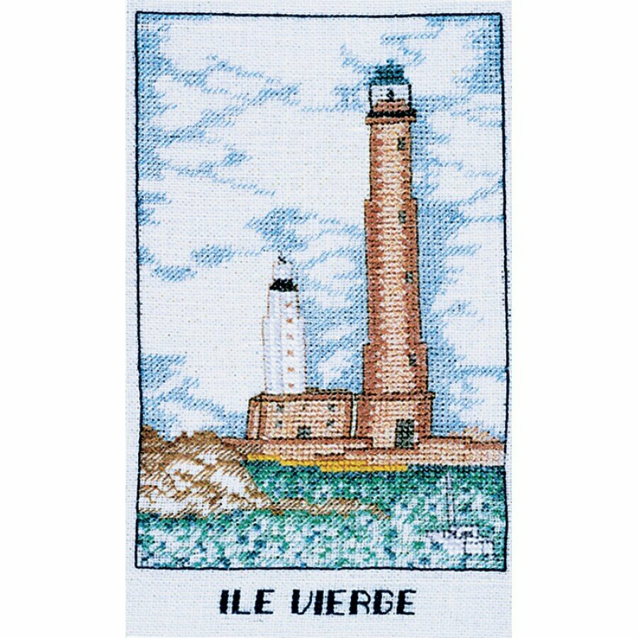 Набор для вышивания: PHARE “ILE VIERGE” (Маяк Иль Вьерж)