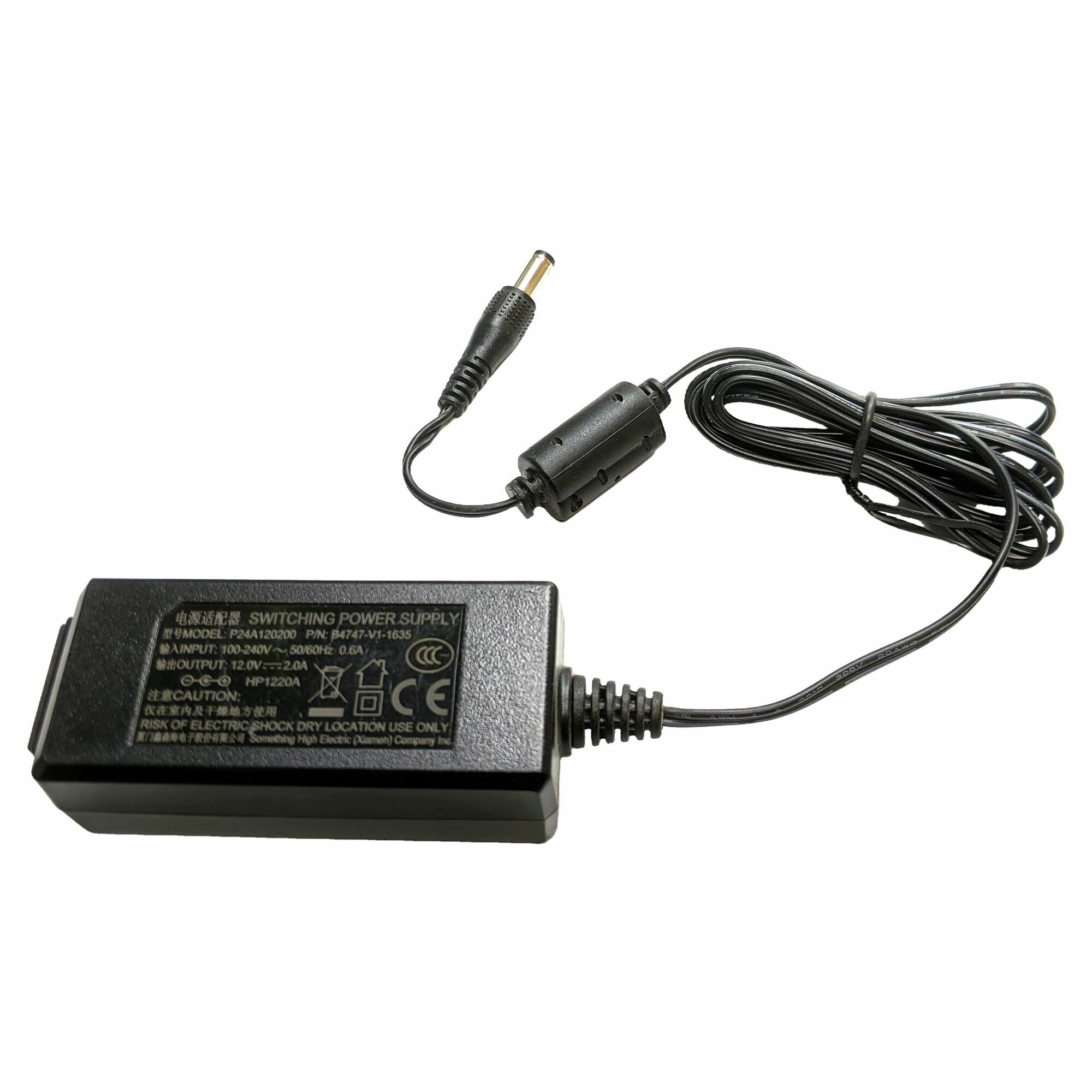 Блок питания для MERTECH EVA LP58 / LP80 / G58 (12V 2A) P24A120200