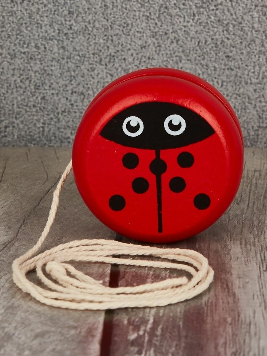 Деревянная игрушка антистресс для детей йо-йо/yo-yo/подарок для мальчика и девочки деревянное йо-йо антистресс йо-йо детское йо-йо