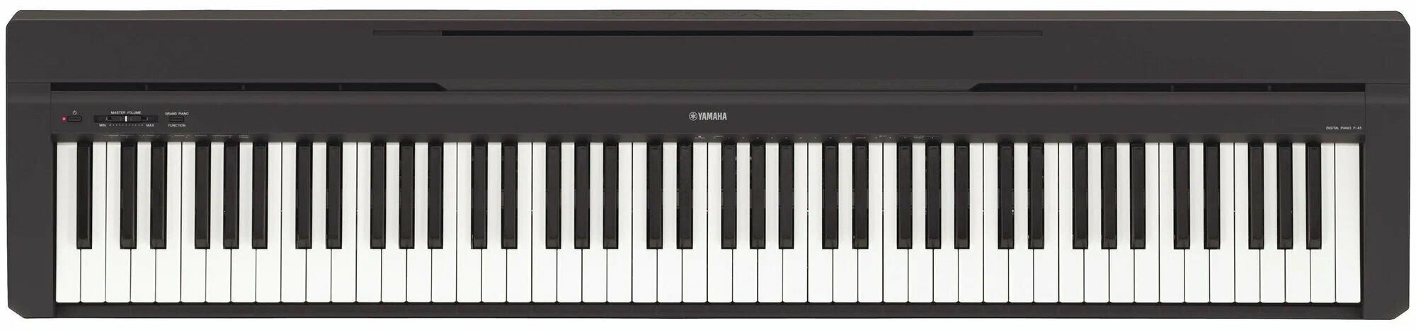 Цифровое пианино YAMAHA P-45 черный