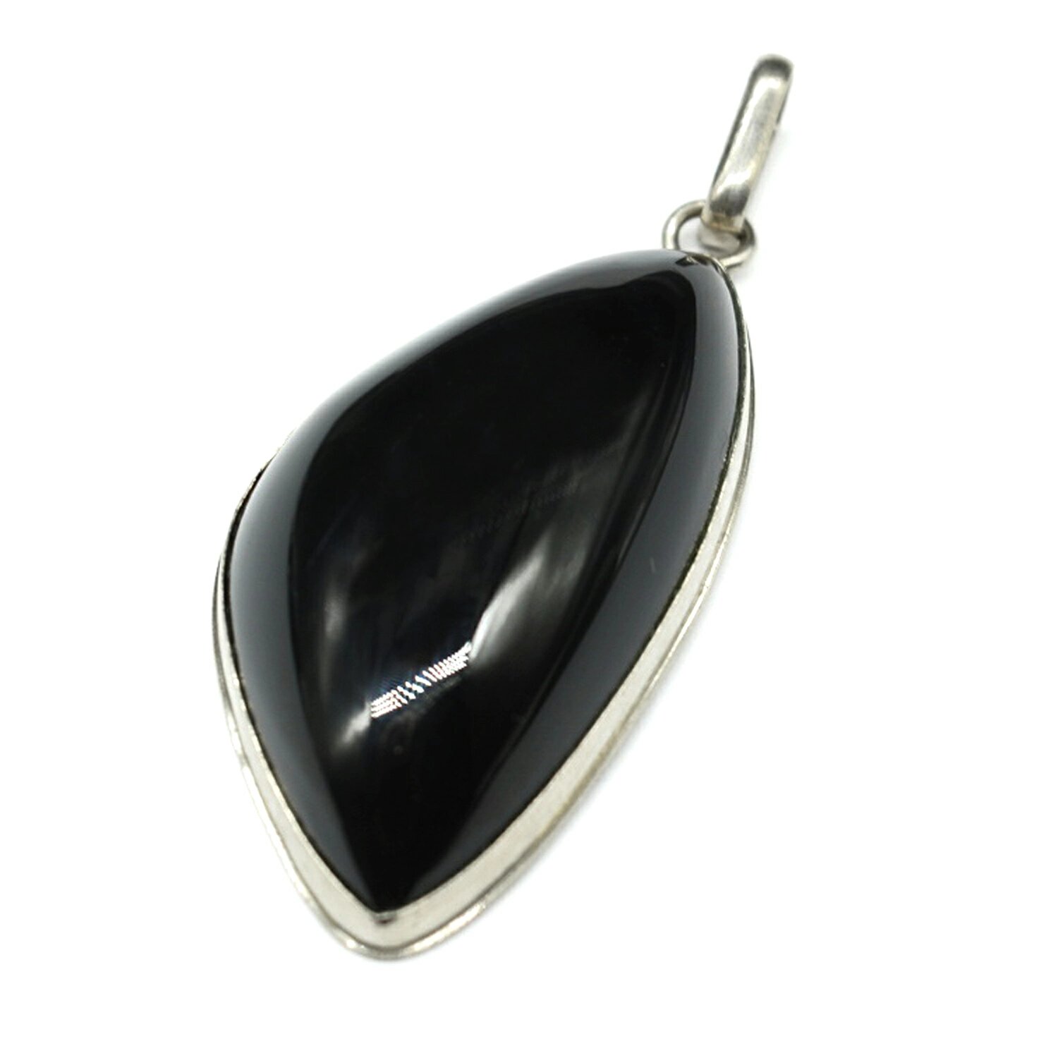 Подвеска, обсидиан