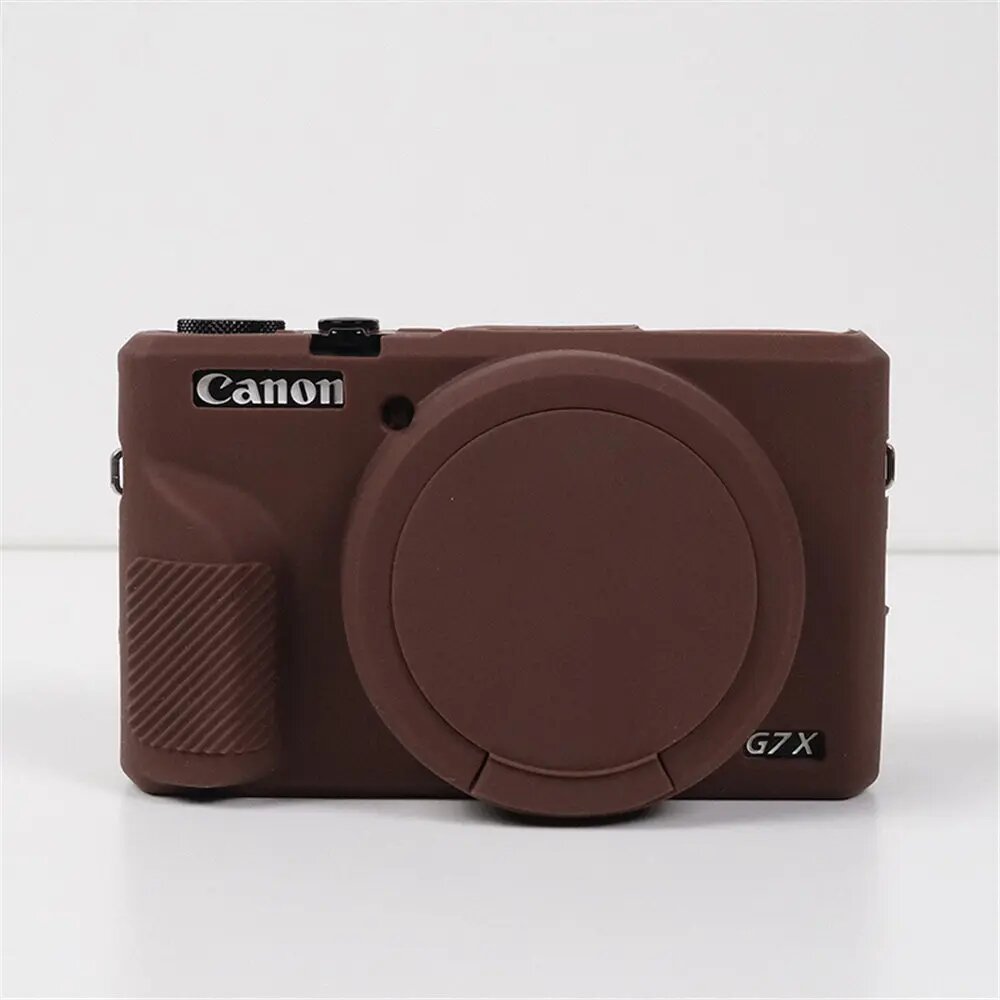 Силиконовый чехол Olivemoon для Canon G7X III, цвет G7X3 Coffe