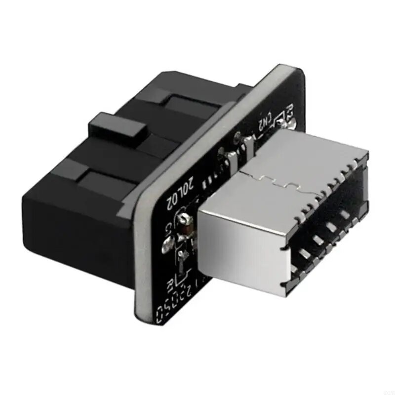 USB 3.0 Type-E Female to 19-Pin Male Adapter