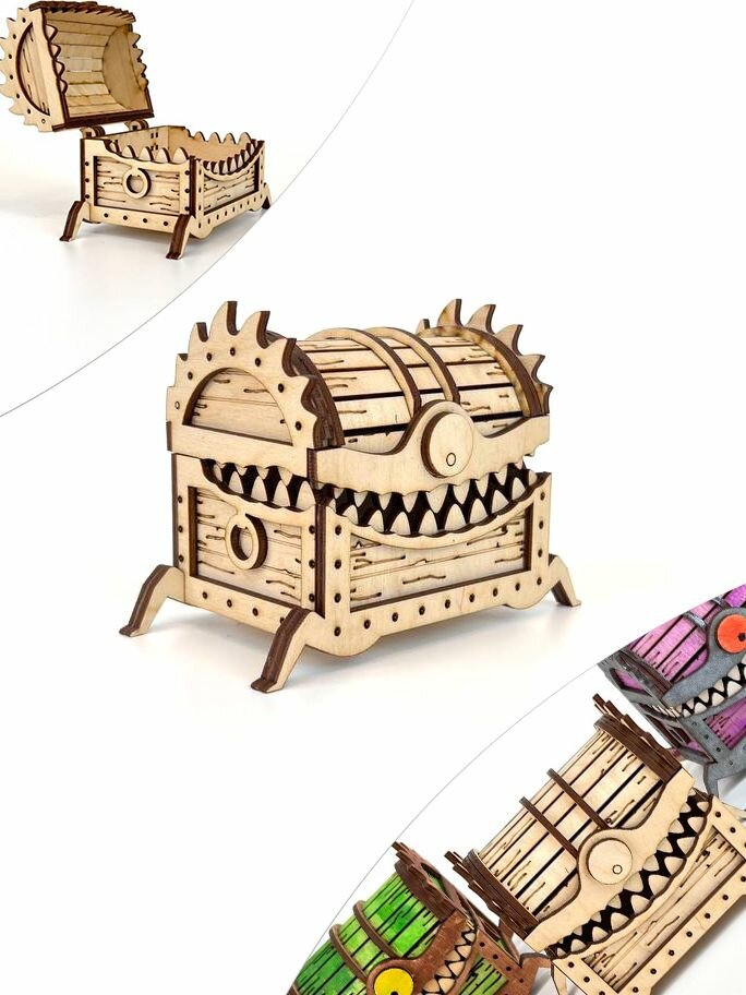 Сундук мимик (сборная модель)