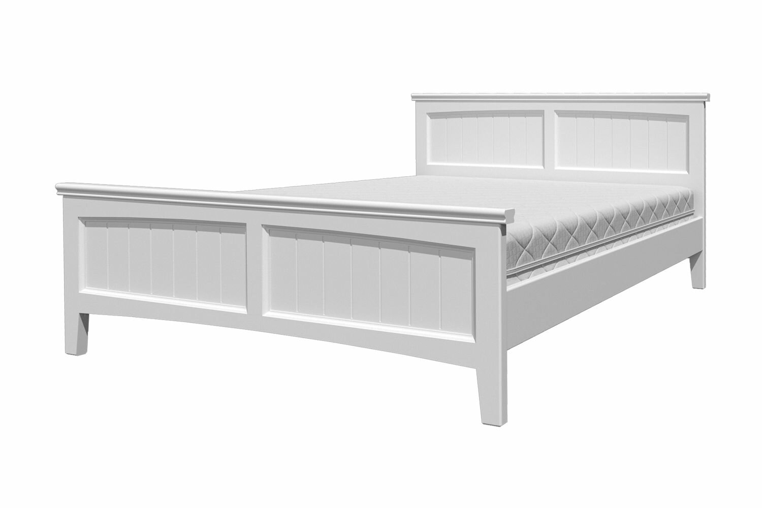 Грация-4 Кровать Белый 160х200