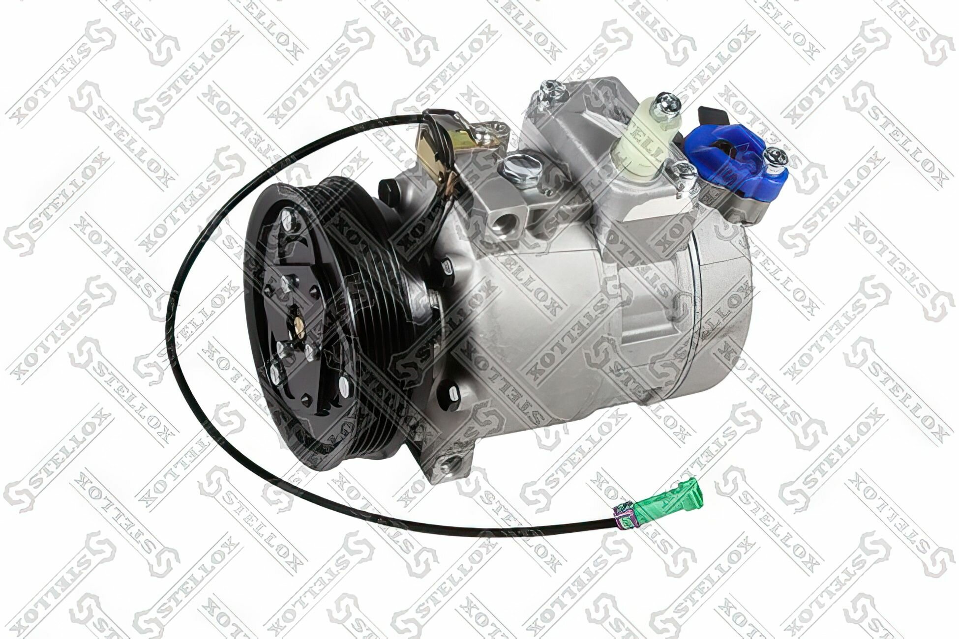 Компрессор кондиционера для Ауди A4 B5, A6 C4, C5, Фольксваген Пассат B5 10-80006-SX STELLOX