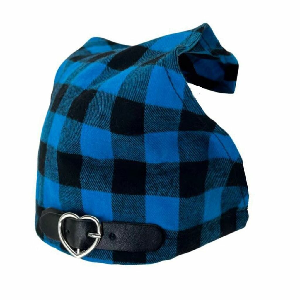 (1 шт.) Повязка на голову с треугольным шарфом-синий