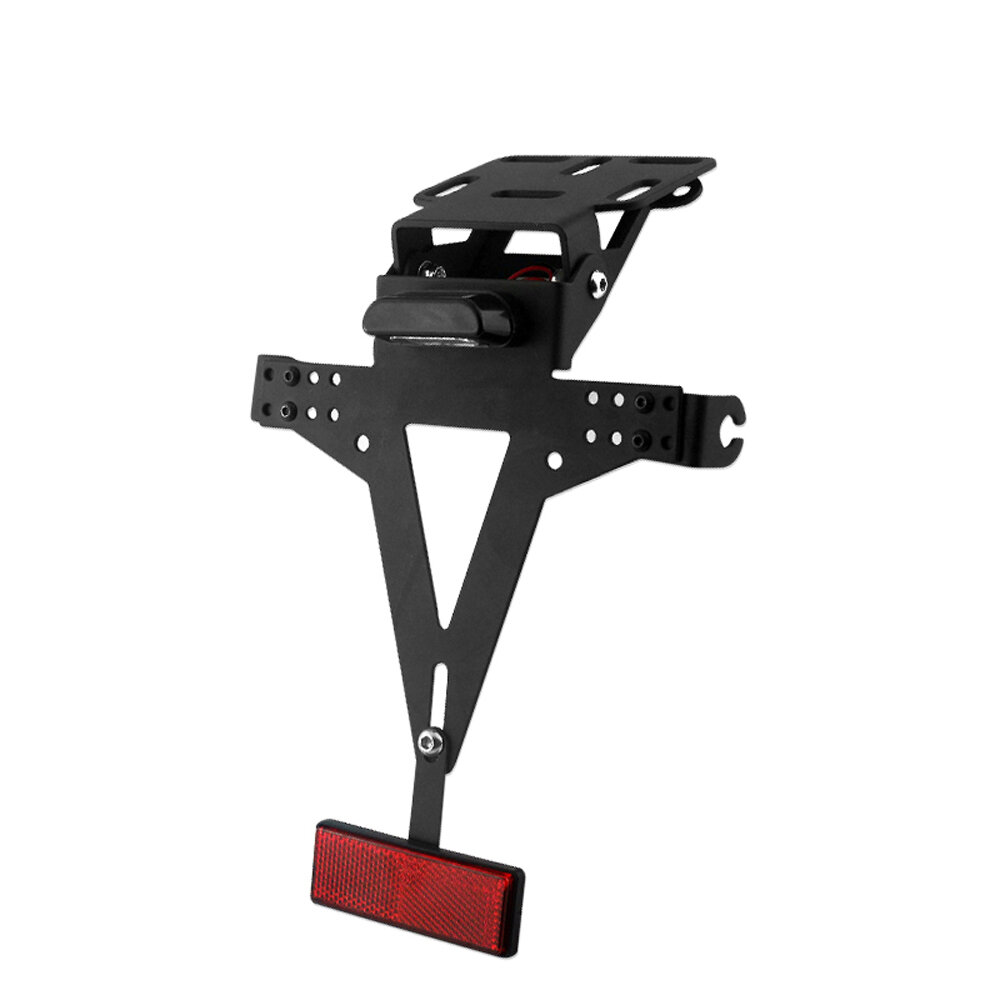 Металлический держатель рамы номерного знака мотоцикла, универсальное регулируемое крепление для велосипеда, прочная металлическая конструкция, простая установка