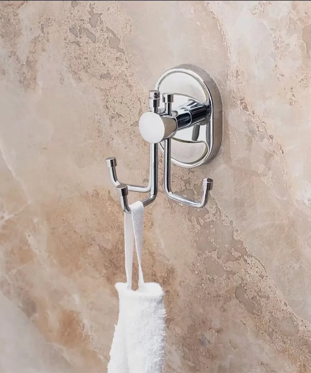 Крючок тройной из латуни цветом хром HA31005-3 от бренда Hansen