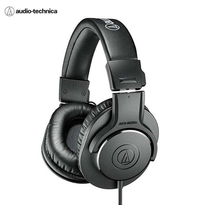 Наушники Audio-Technica ATH-M20x Entry-Level Professional Monitoring проводные, черный