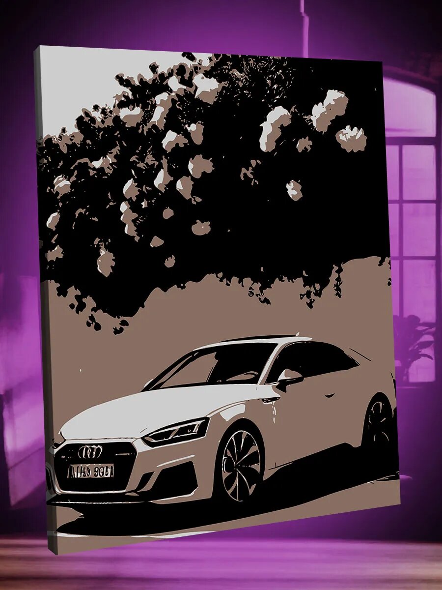 Картина по номерам Audi