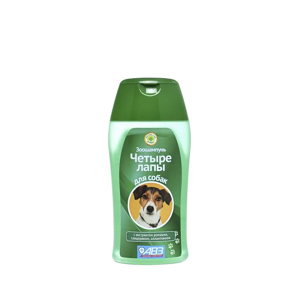 Зоошампунь Четыре лапы для ежедневного мытья лап у собак 180 мл