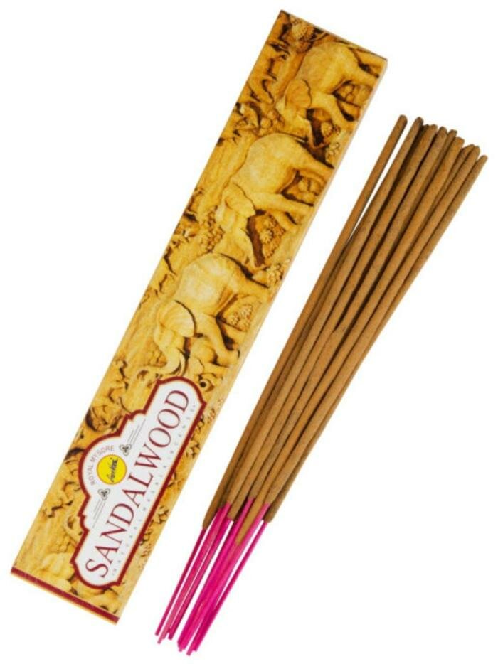 Masala Agarbatti SANDALWOOD, Shree Vani (Масала благовония сандаловое дерево, Шри Вани), уп. 15 г.