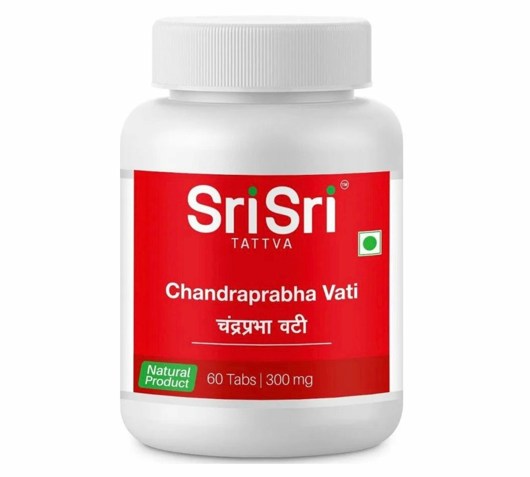 Чандрапрабха Вати Sri Sri (60 таблеток 300мг)