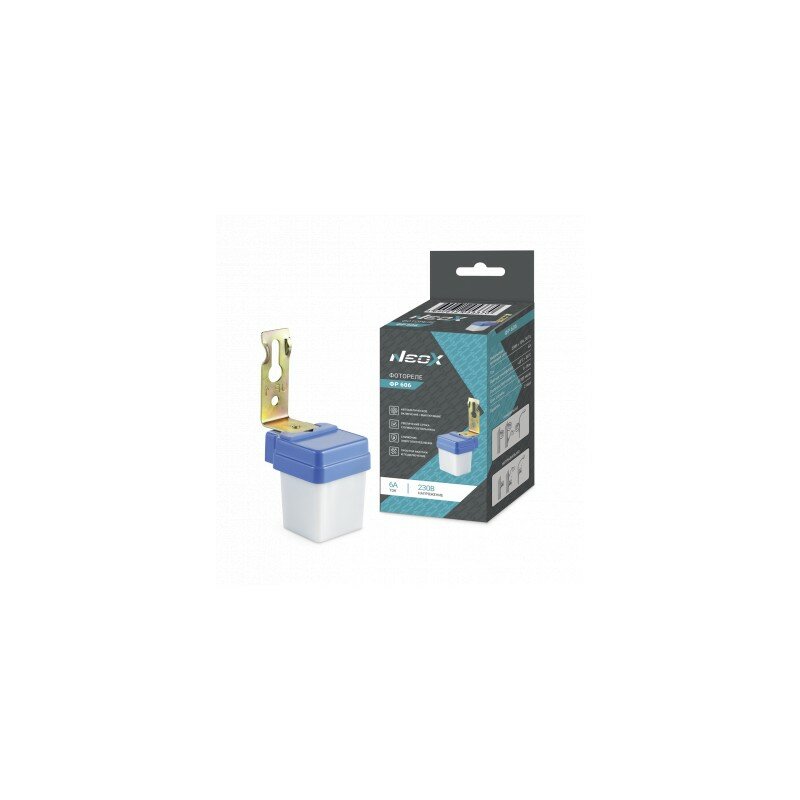ASD NEOX фотореле (датчик освещенности) ФР 606 6А, 1300W 230V IP44 3370