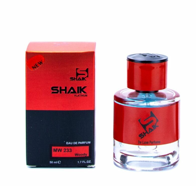 Парфюмерная вода унисекс SHAIK PLATINUM № 233 духи женские масляные , туалетная вода парфюм 50 мл