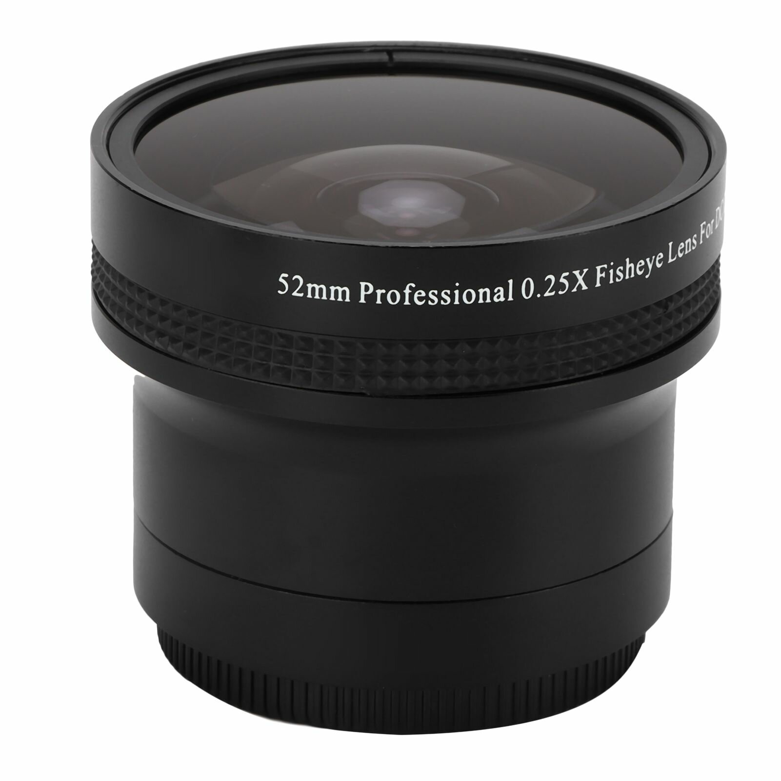 52MM 0.25x Супер Макро Стекло Рыбий Глаз для DSLR и SLR камер Canon/Nikon, черный, 310г