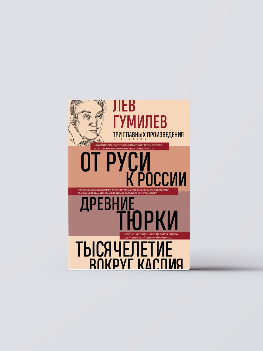 Лев Гумилев. От Руси к России. Древние тюрки. Тысячелетие вокруг Каспия | Лев Гумилев