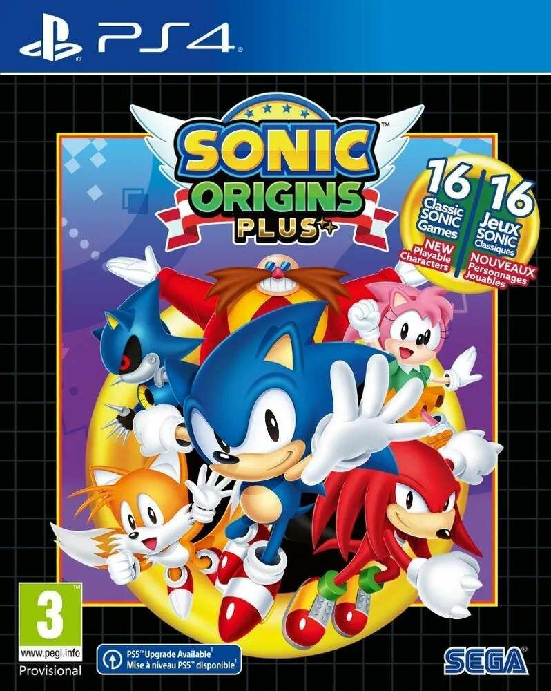 Sonic Origins Plus - Day One Edition [PS4, русские субтитры] игра на диске для Playstation 4