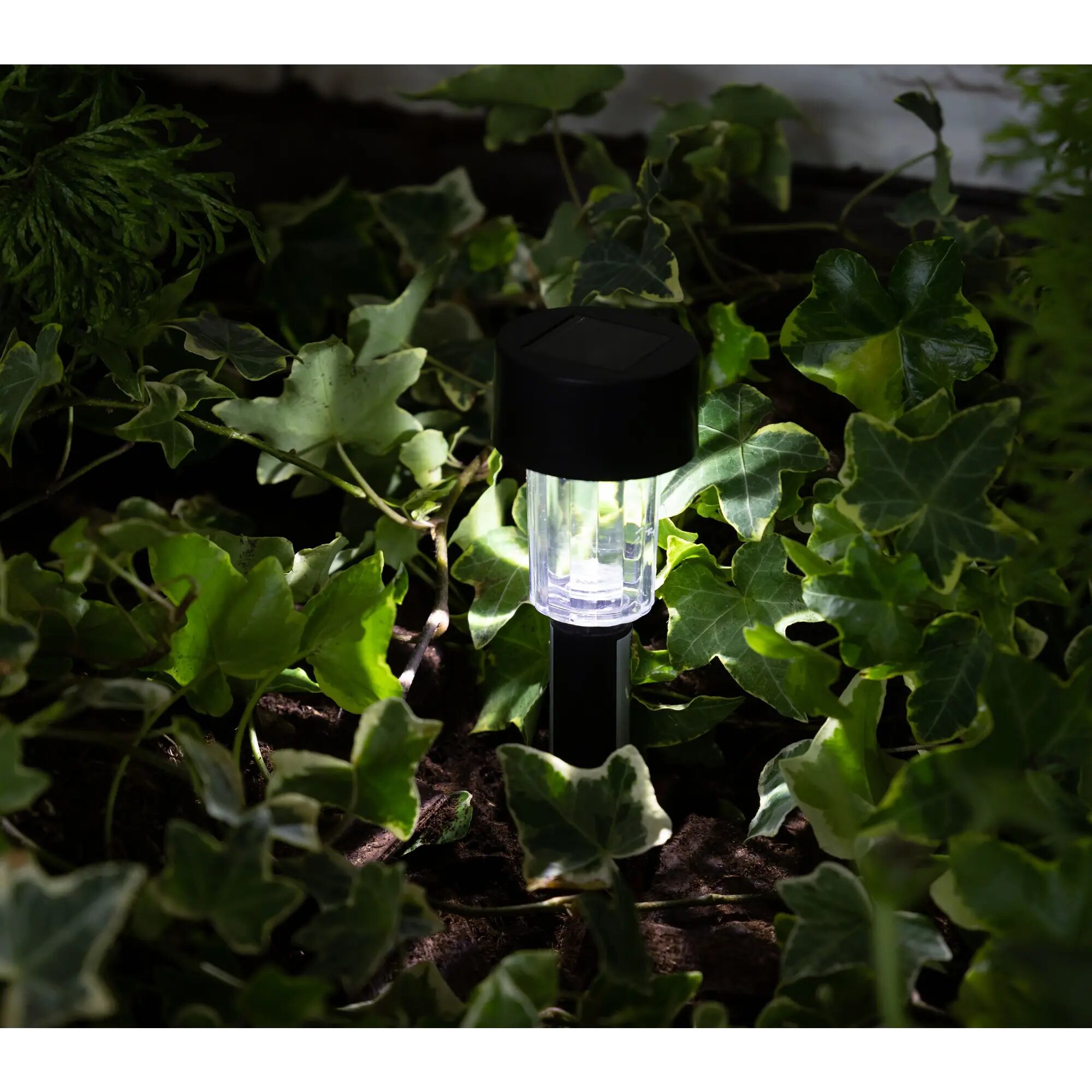 Erato Светильник садовый на солнечных батареях черный автономное освещение для сада