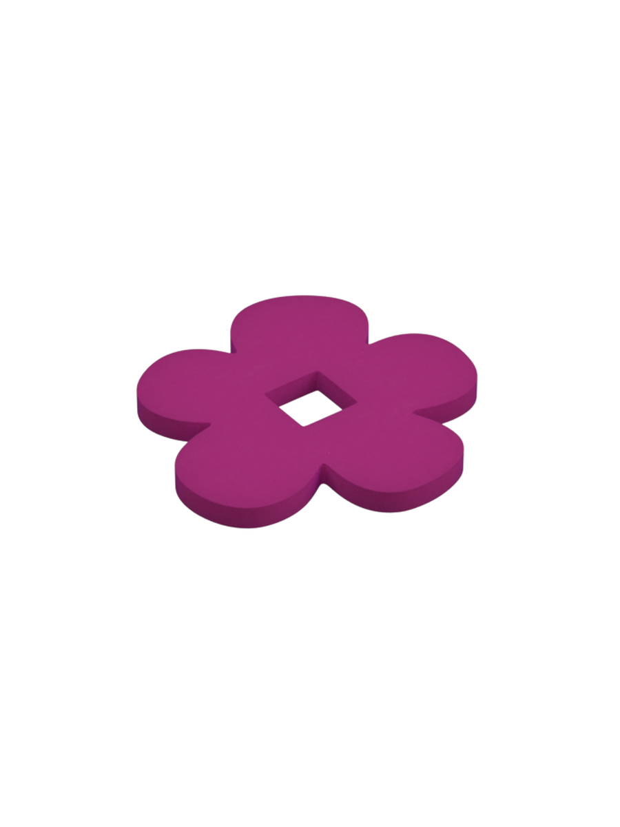 Деталь Lego Felt Fabric 5 1/2 x 5 1/2 Flower Thick with Square Hole (66830)