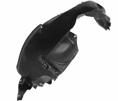 Подкрылок AKRADO, для KIA Sportage 2005+, передний, правый, полимерный, чёрный
