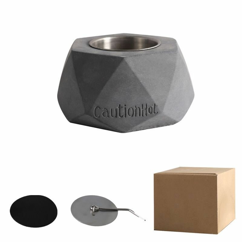 Миниатюрный настольный камин, маленький мангал на спиртовом топливе, портативный обогреватель для жарки маршмеллоу внутри и снаружи помещений.