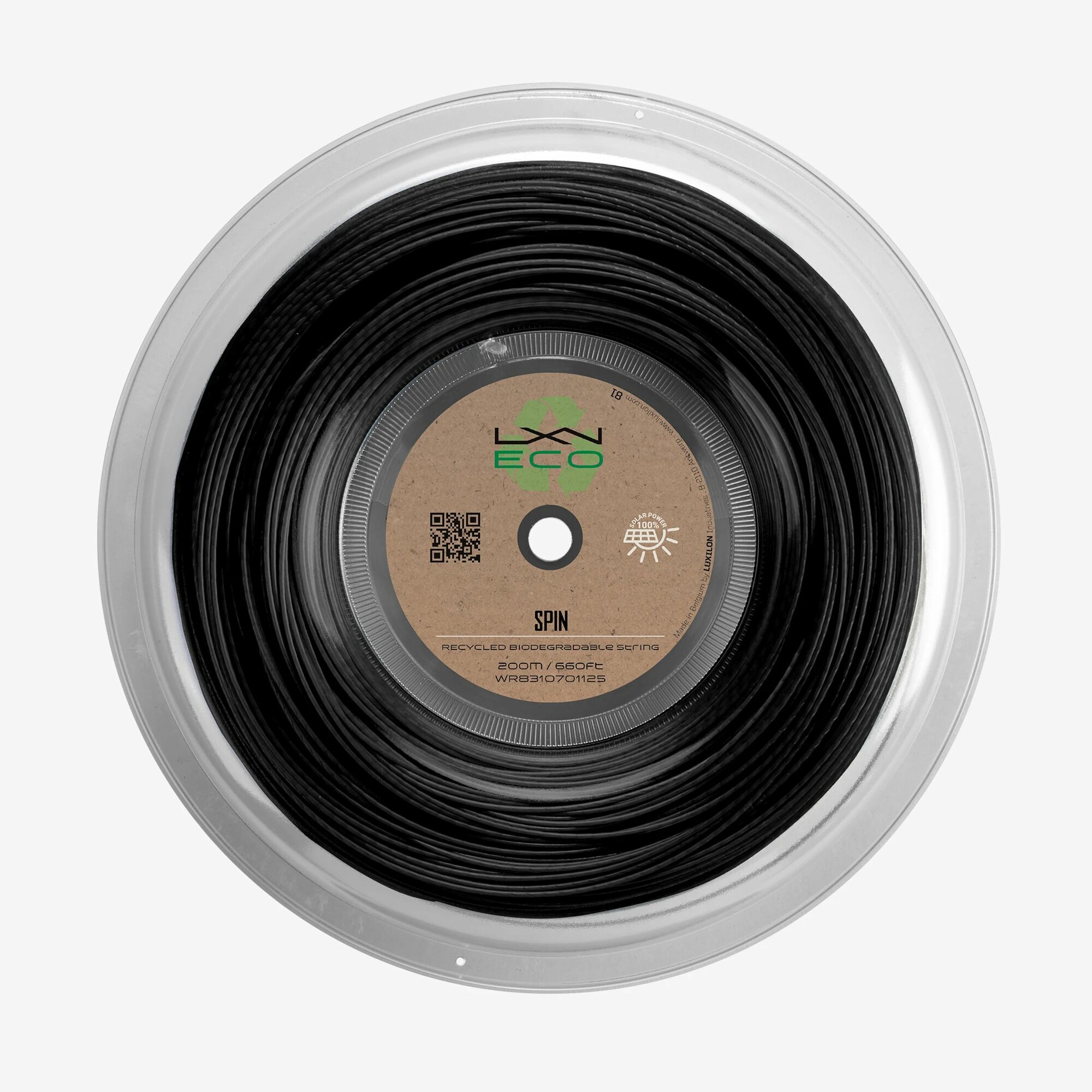 Струна теннисная Luxilon ECO Spin 1.25mm Black 200m