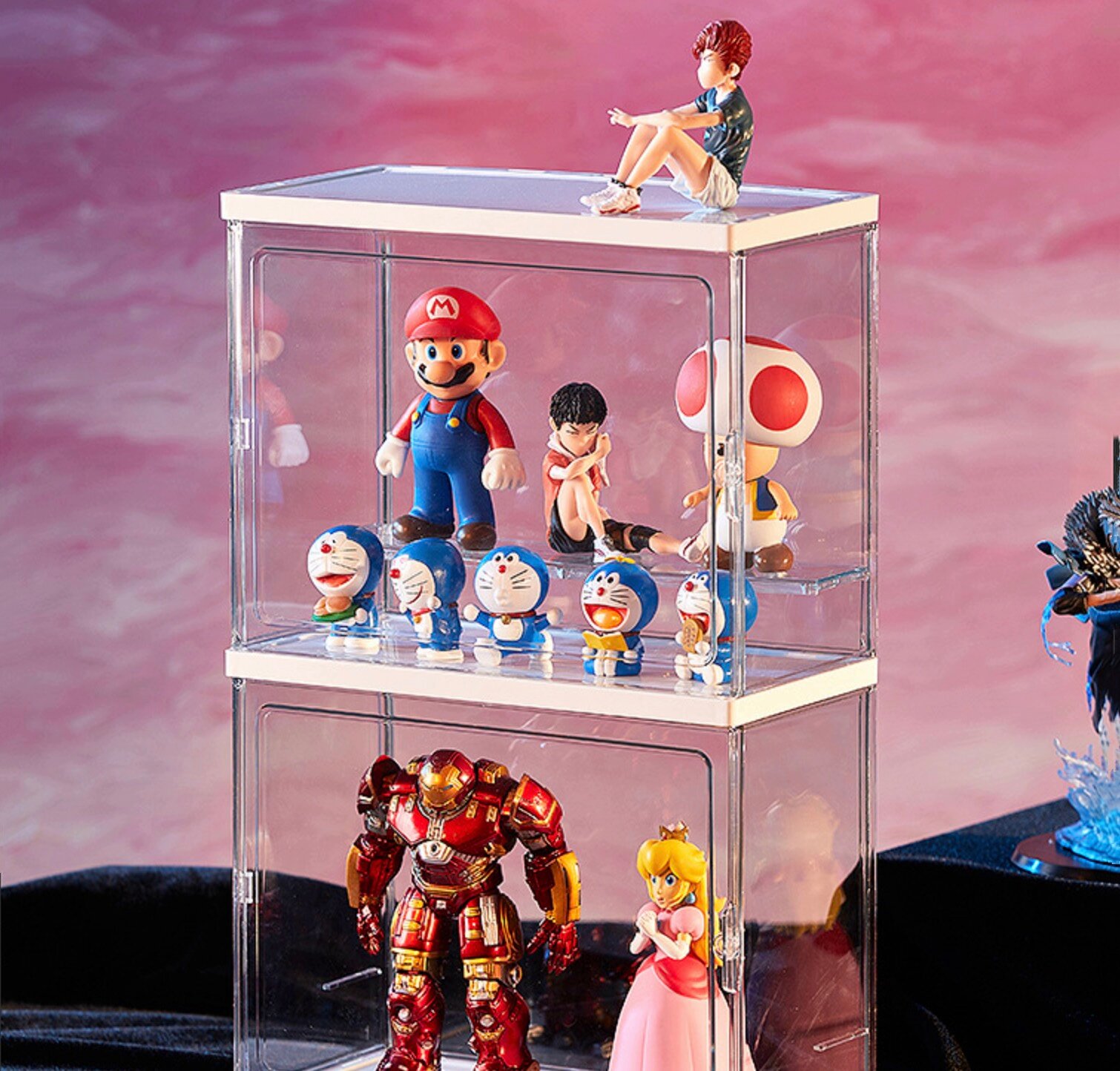 Двухуровневый дисплей для Лего, блайн-боксов и коллекционных фигурок