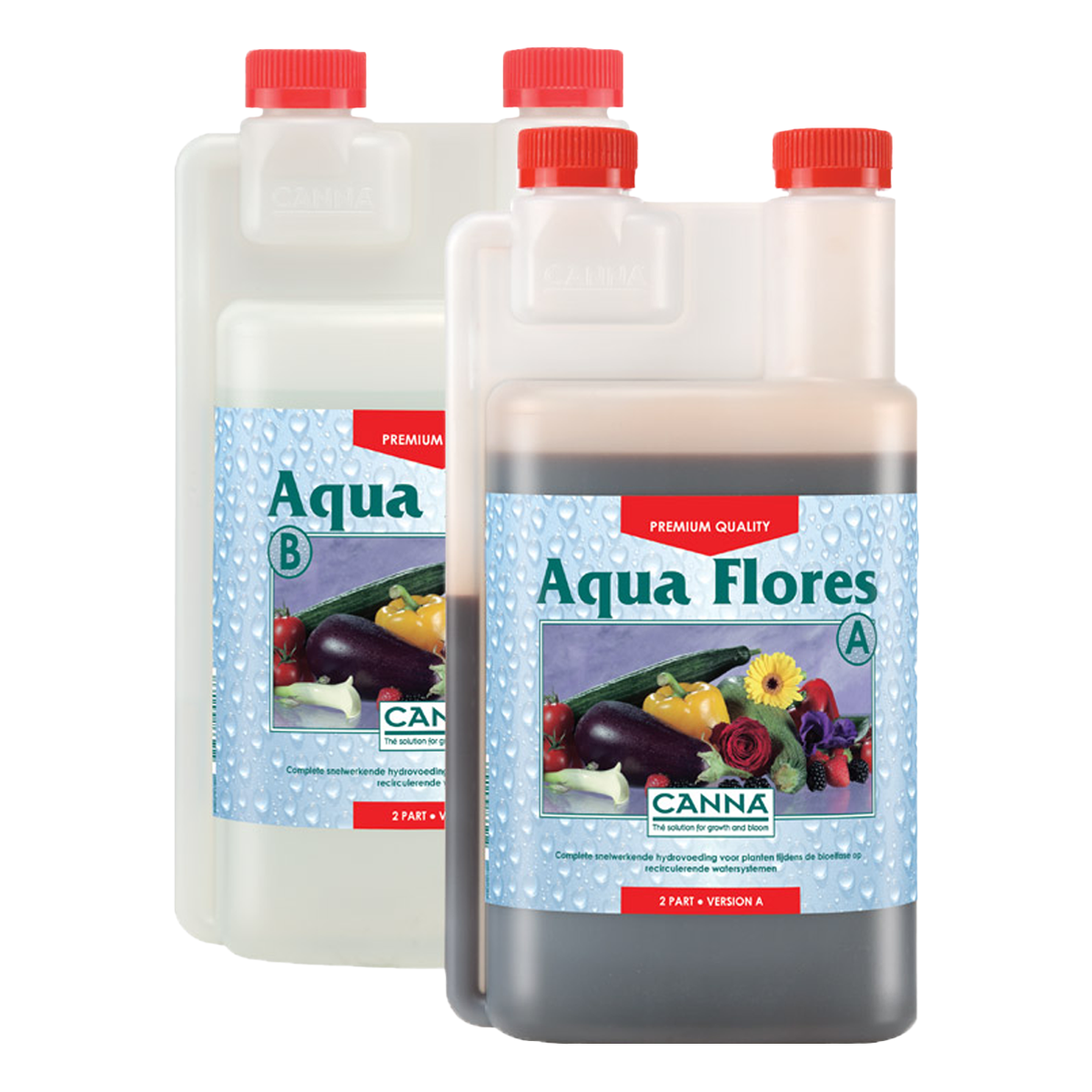 Удобрение для цветения / Aqua Flores A+B, по 1 л / CANNA