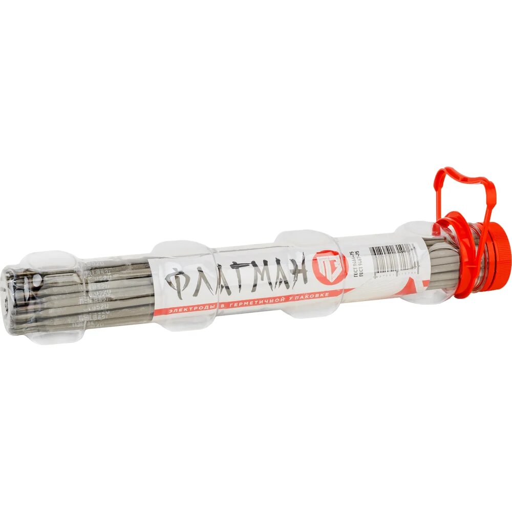 Электроды ПЭLB-52U ф 3.2 мм, капсула 1.3 кг, флагман, ГОСТ 9466-75 ООО «Пензенские электроды» 00-00000328, 10 г