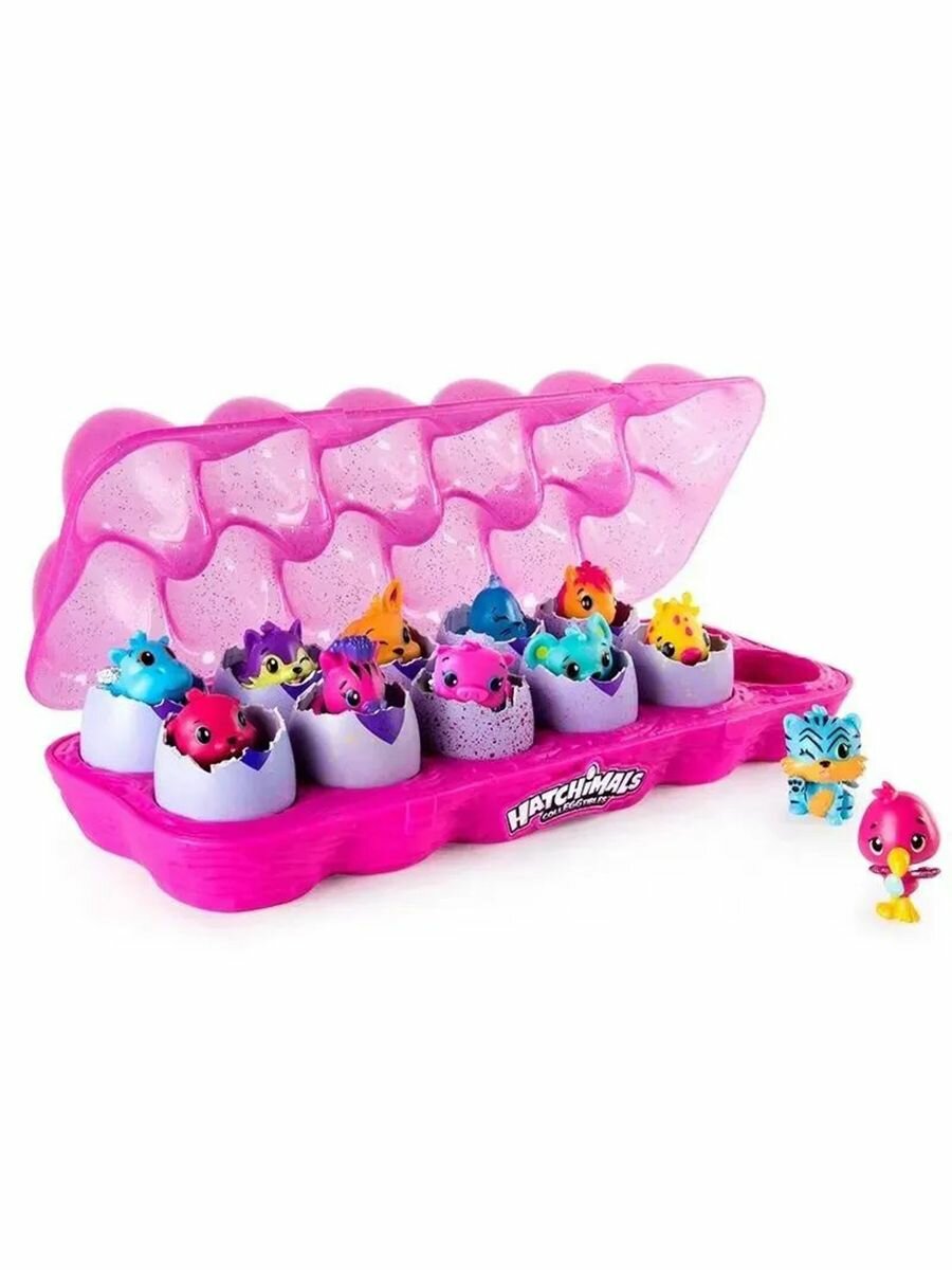 Яйца Hatchimals Hatch Magic Eggs CollEGGtibles в упаковке по 12 штук