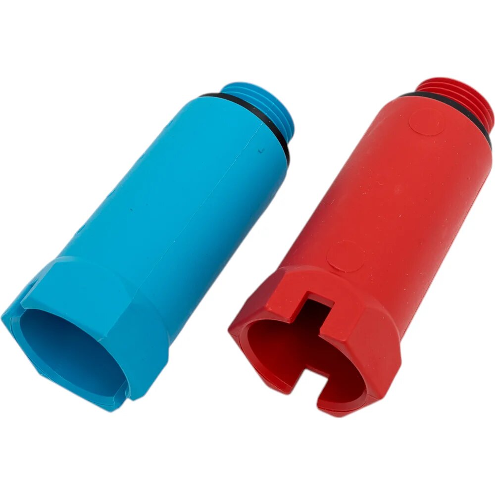 Комплект монтажных заглушек с прокладкой Sankom 5 шт синих и 5 шт красных 01PLBL