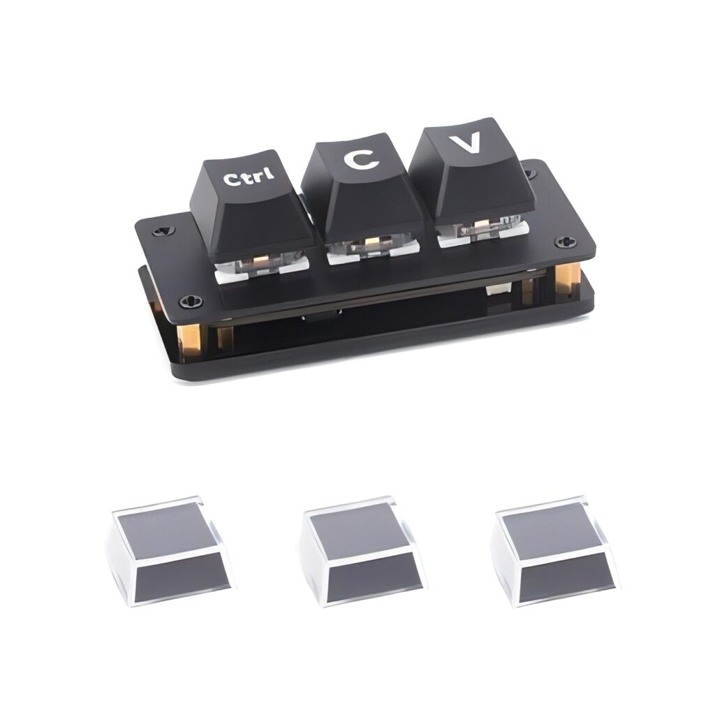 Мини-клавиатура Механическая Клавиатура Копирует Пасты Ctrl C / V Ярлык программатора