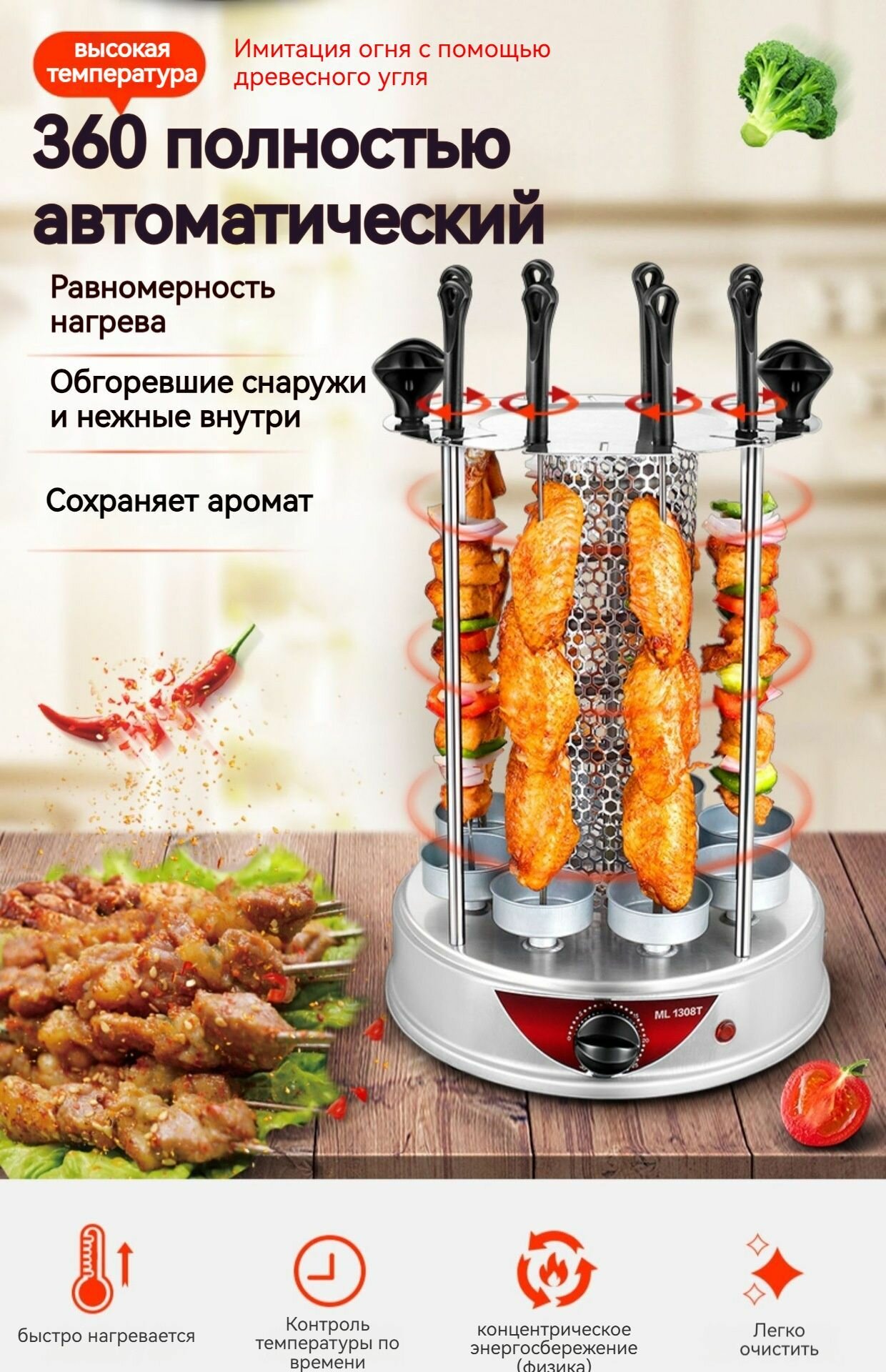 Электрошашлычница — фото 1