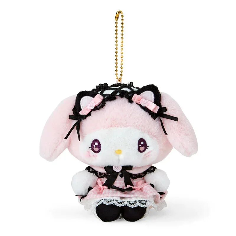 MINISO Плюшевый брелок Hello Kitty Cinnamoroll My Melody Kuromi Mine Series Розовый, My Melody