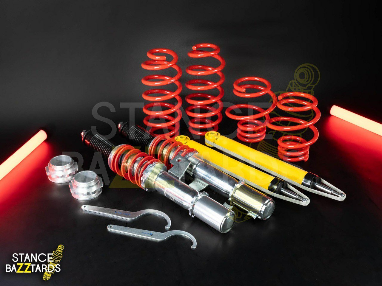 Комплект винтовой подвески (койловеров) TA-Technix EVOGWVW13/50 Volkswagen Passat B7 (вкл Variant, 4Motion), 2005-2010 , с регулировками высоты